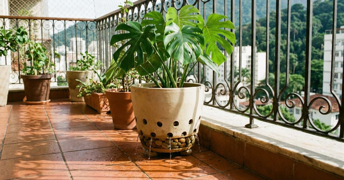 O fim das plantas afogadas no vaso: o detalhe no fundo muda tudo antes ...