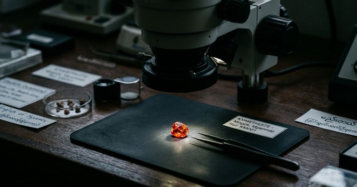 O mineral mais raro descoberto pela ciência pesa aproximadamente 0,3 ...
