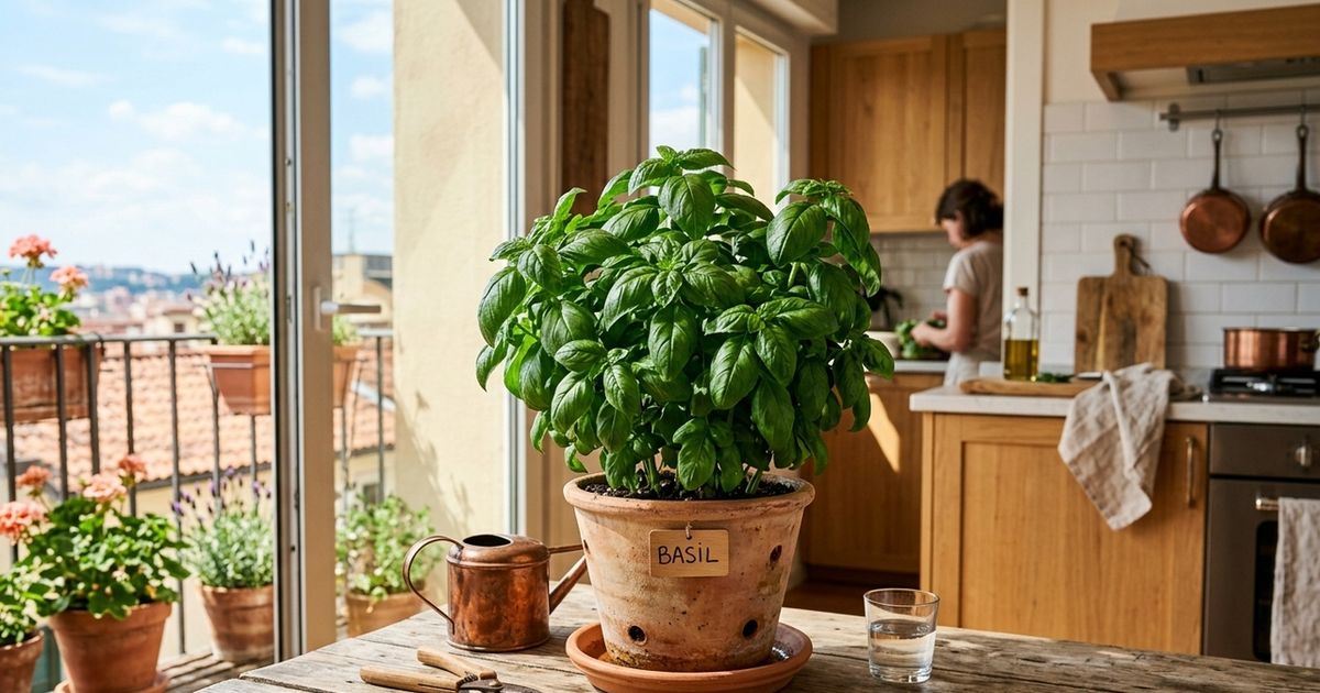 A erva aromática mais versátil para cultivar em vaso na varanda: como ...