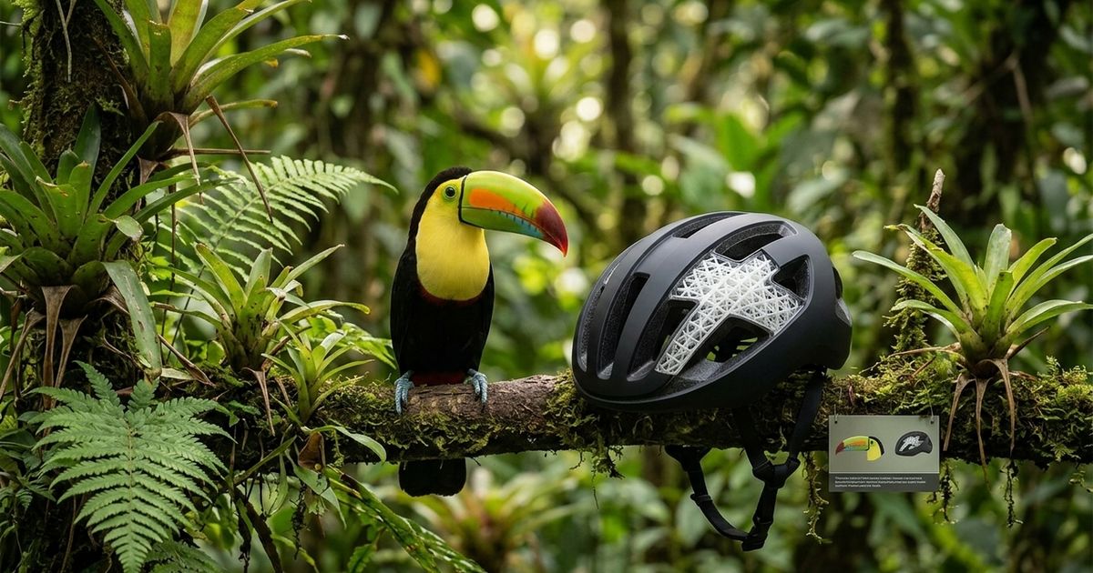 Como o bico do tucano inspira o design de capacetes esportivos e ...