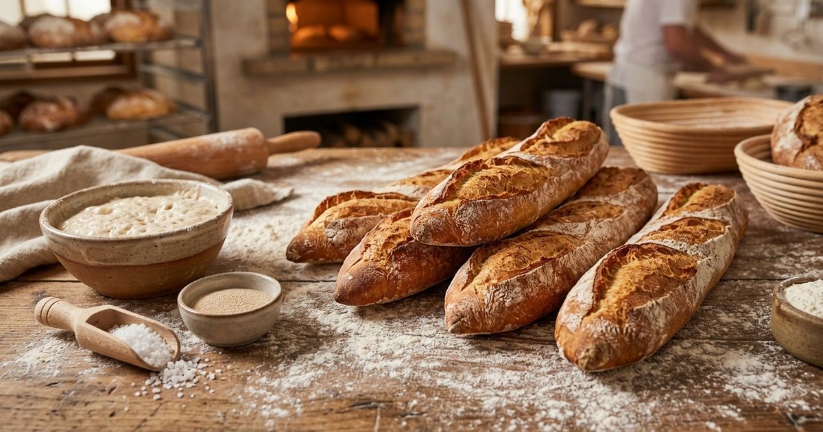 Os padeiros franceses concordam: “Para uma baguete perfeita, a massa ...