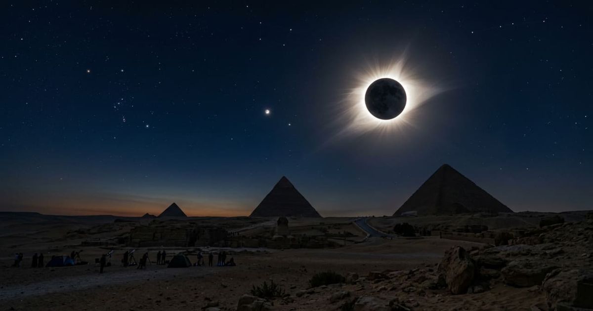 O eclipse solar mais longo do século está chegando: o dia se ...
