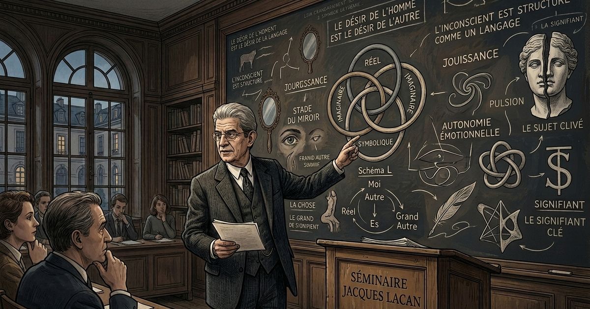 Jacques Lacan, psicanalista e médico francês: “O desejo assusta quando ...