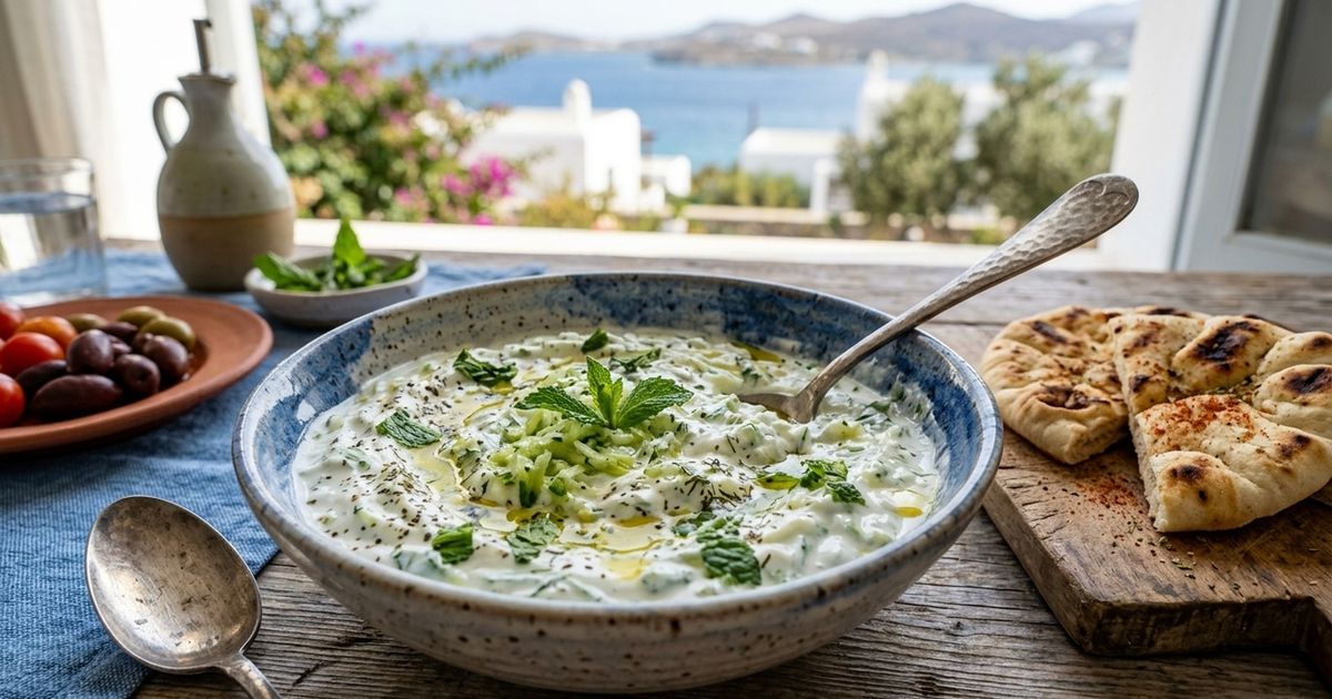 Os gregos concordam: "Para deixar o tzatziki mais cremoso e com sabor ...