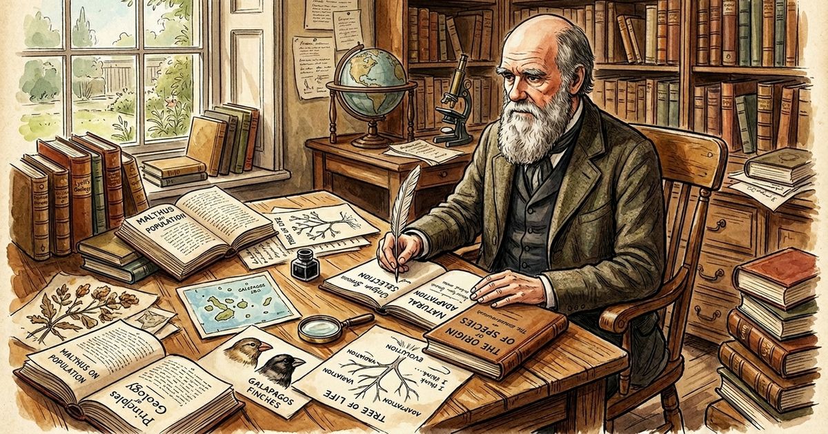 Charles Darwin, cientista: "Não é o mais forte que sobrevive, nem o ...