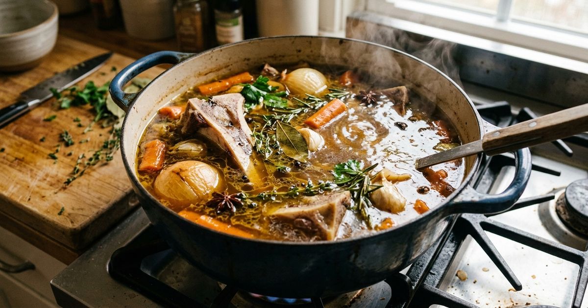 O caldo de osso é famoso pelo colágeno que contém, mas seus benefícios ...