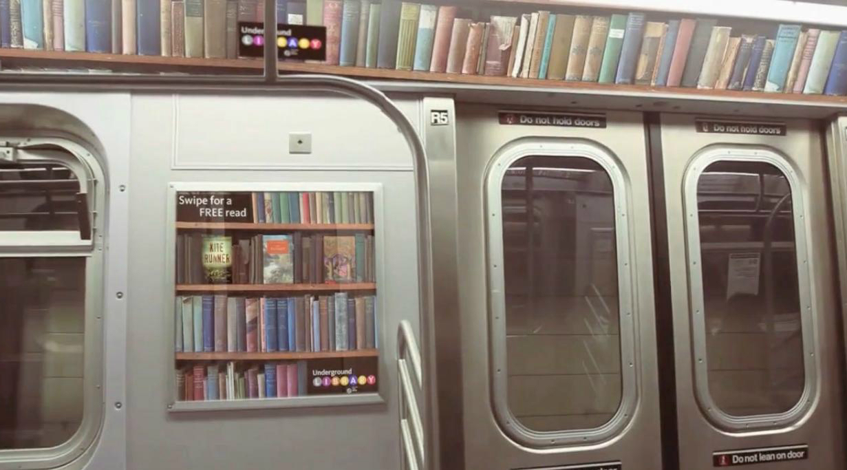Acesso a livros de bibliotecas públicas poderá ser feito pelo metrô em NY