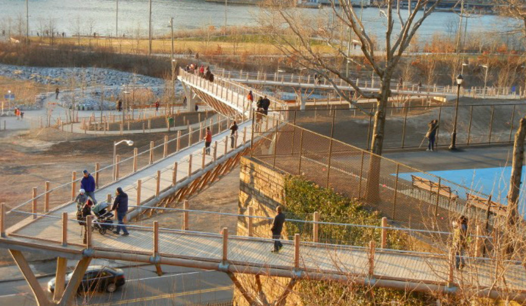 "Pinguela high-tech" incentiva pessoas a andarem em Nova York