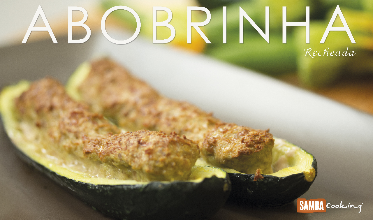 Receita de abobrinha recheada "Zucchine Ripiene"