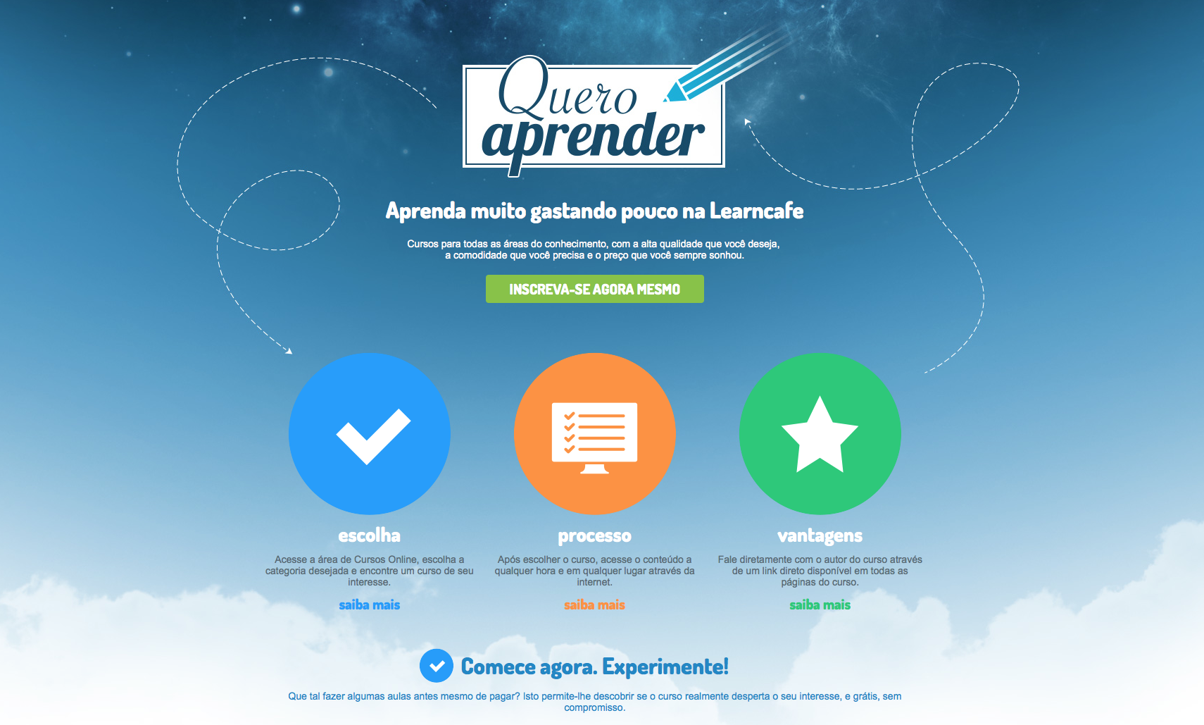 Learncafe oferece cursos online gratuitos