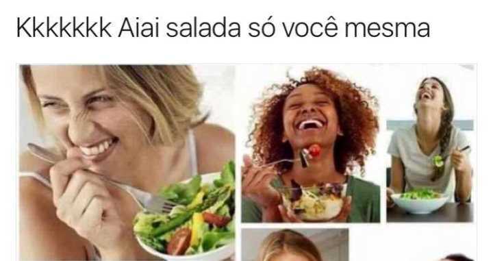 Meme da salada engraçada é a prova de que 2016 valeu a pena