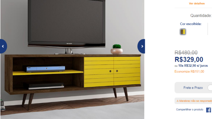 Renove sua casa: Marabraz tem até 50% OFF em móveis retrô