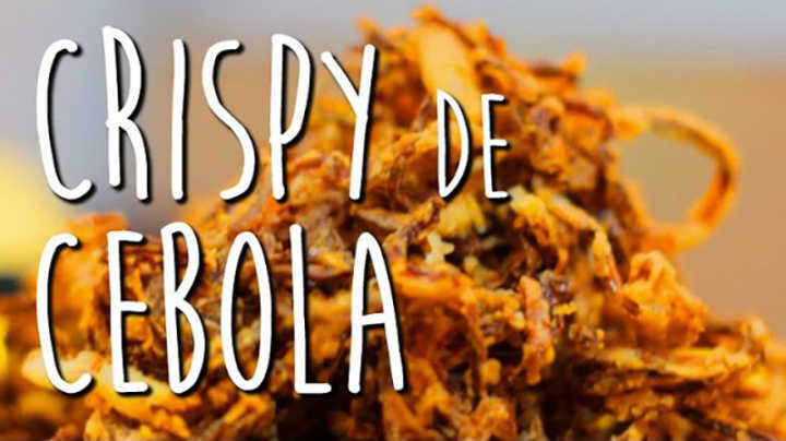 Aprenda a fazer o crispy de cebola perfeito