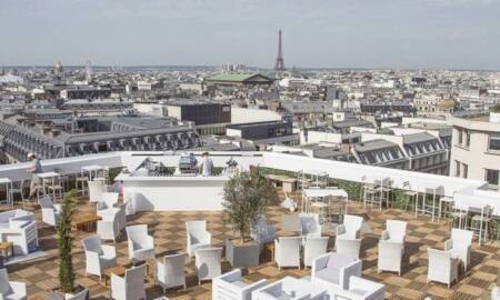 Galeries Lafayette ganha bar e restaurante com vista para Paris