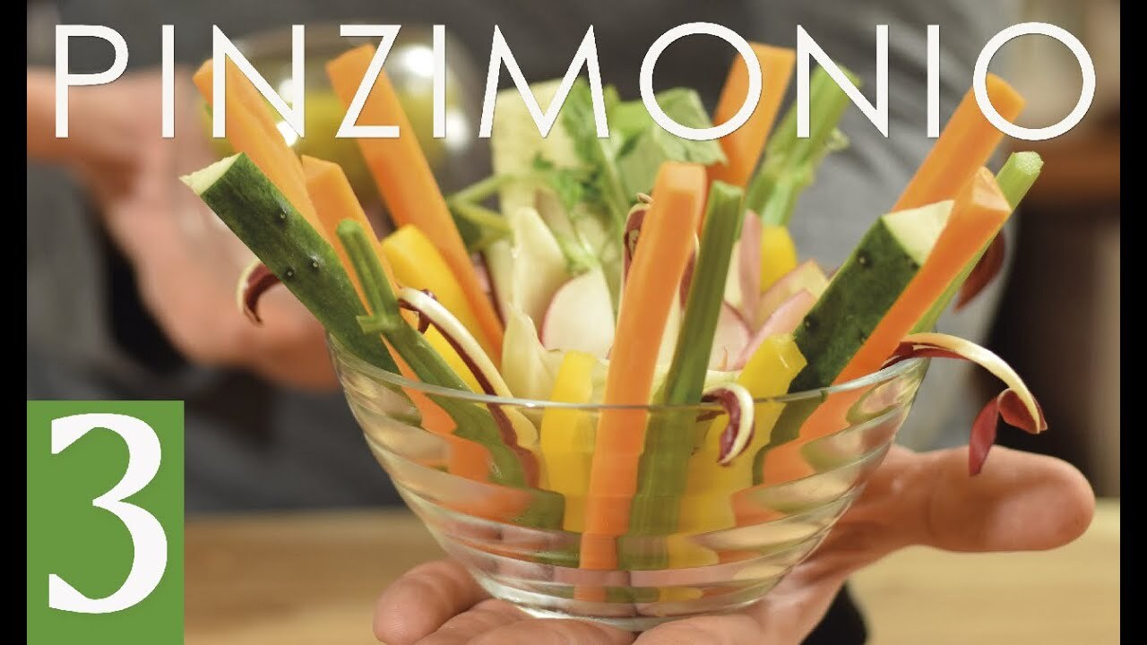 Aprenda a Fazer um Pinzimonio de Verduras