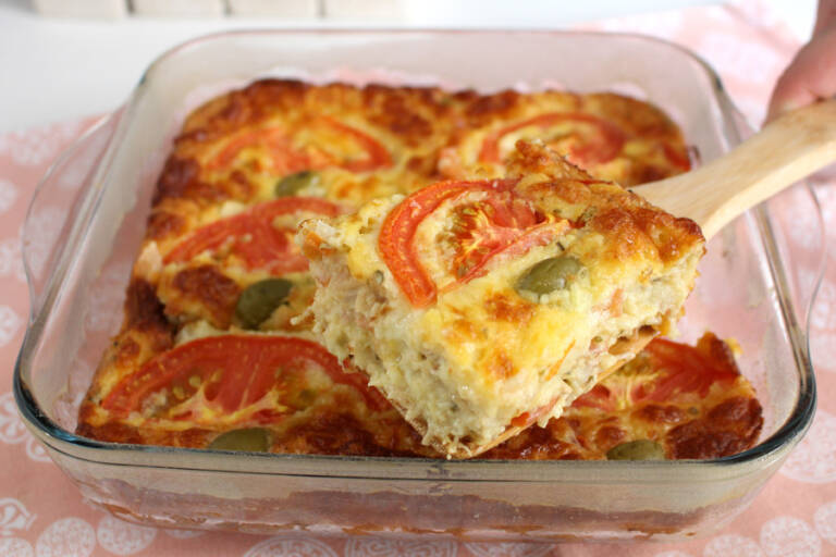 Torta de tapioca com atum: confira o passo a passo da receita