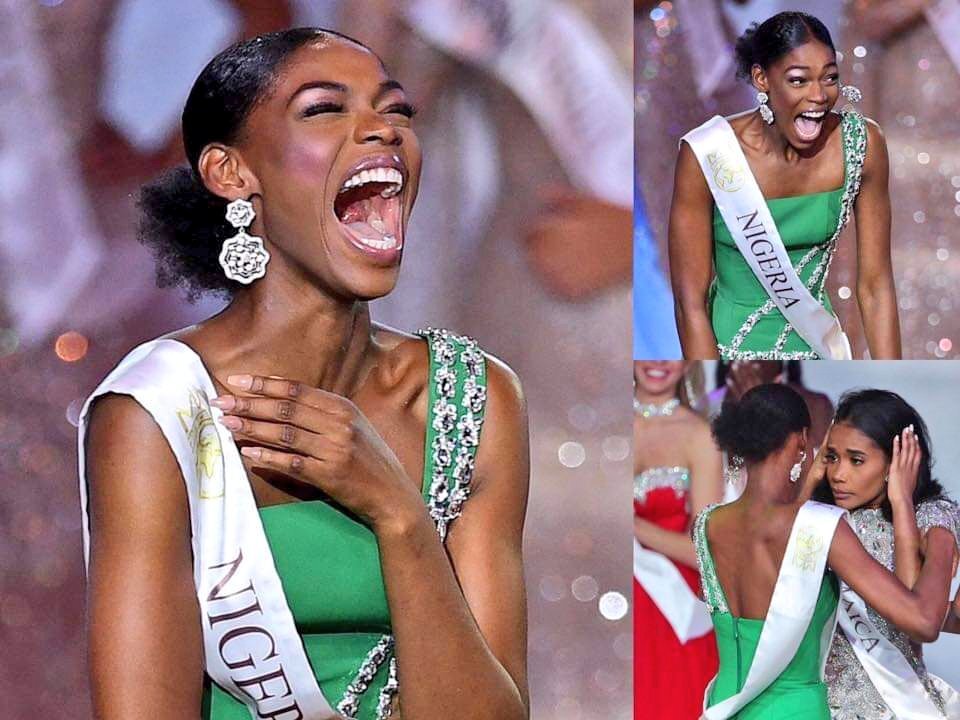 Reação da Miss Nigéria ao descobrir vencedora do Miss Mundo viraliza