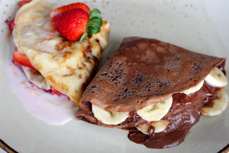 Crepioca doce: duas receitas para deixar você babando de vontade