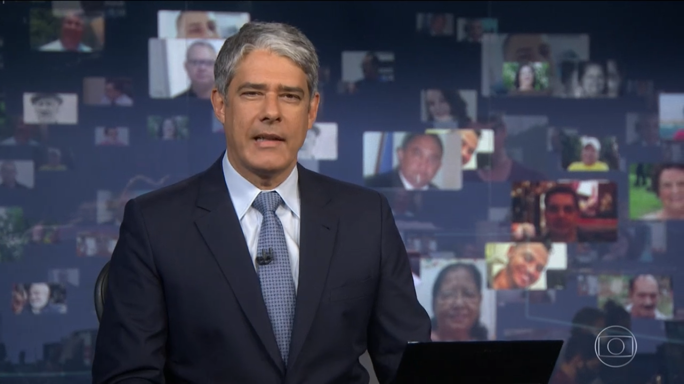 No JN, Bonner decide falar primeiro sobre o que realmente importa: 'vidas'