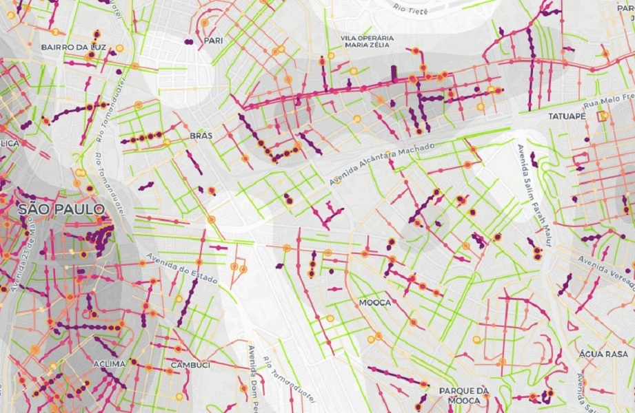 Mapa da USP mostra os casos de covid-19 na sua vizinhança