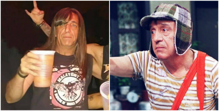 Encontraram o sósia metaleiro do Chaves e os memes estão hilários
