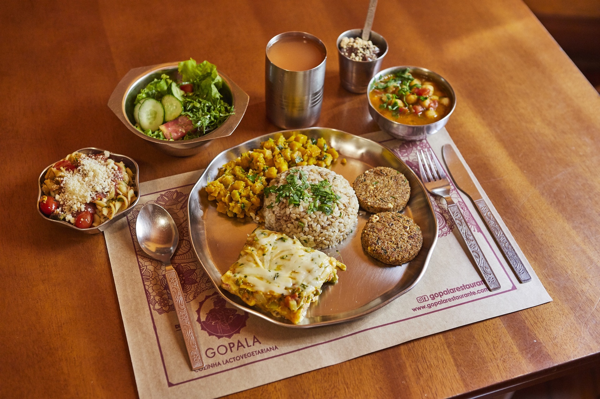 Gopala é a fusão perfeita entre a Índia e o Brasil