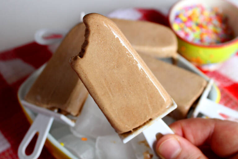 Picolé Chicabon caseiro bem fácil e cremoso