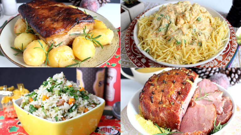 4 receitas clássicas para o Natal