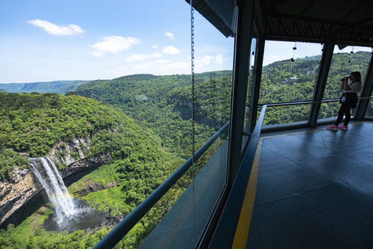 Parque do Caracol, em Canela, tem ingresso a R$ 1