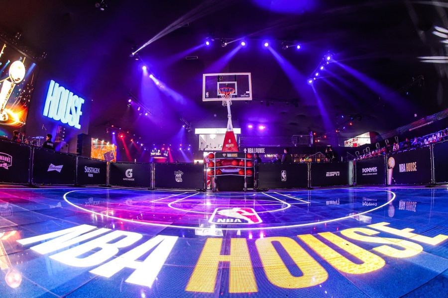 NBA House abre as portas para atividades interativas durante as finais!